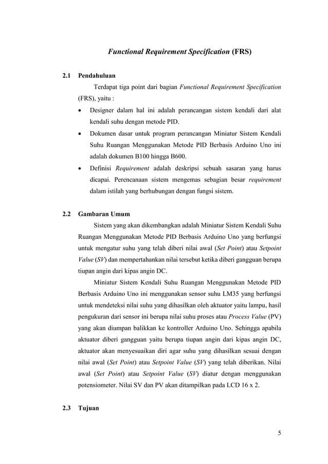 Dokumen Proyek Mandiri : Miniatur Sistem Kendali Suhu Ruangan ...