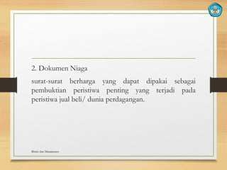 Dokumen dan dokumentasi | PPT
