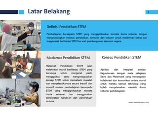Dokumen Kompetensi Guru Bidang STEM ( Science, Technology, Engineering ...