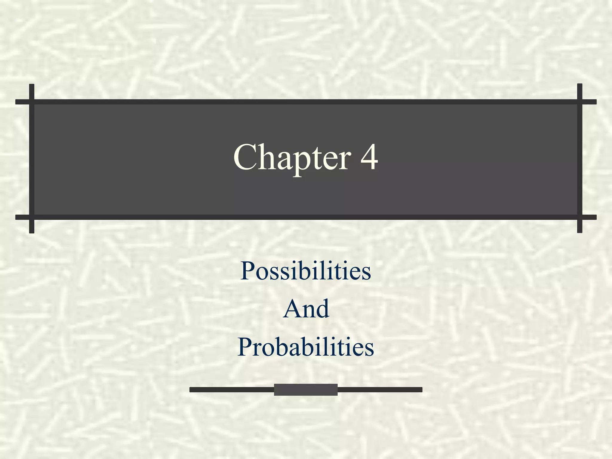 Possibilities and probalities .pdf
