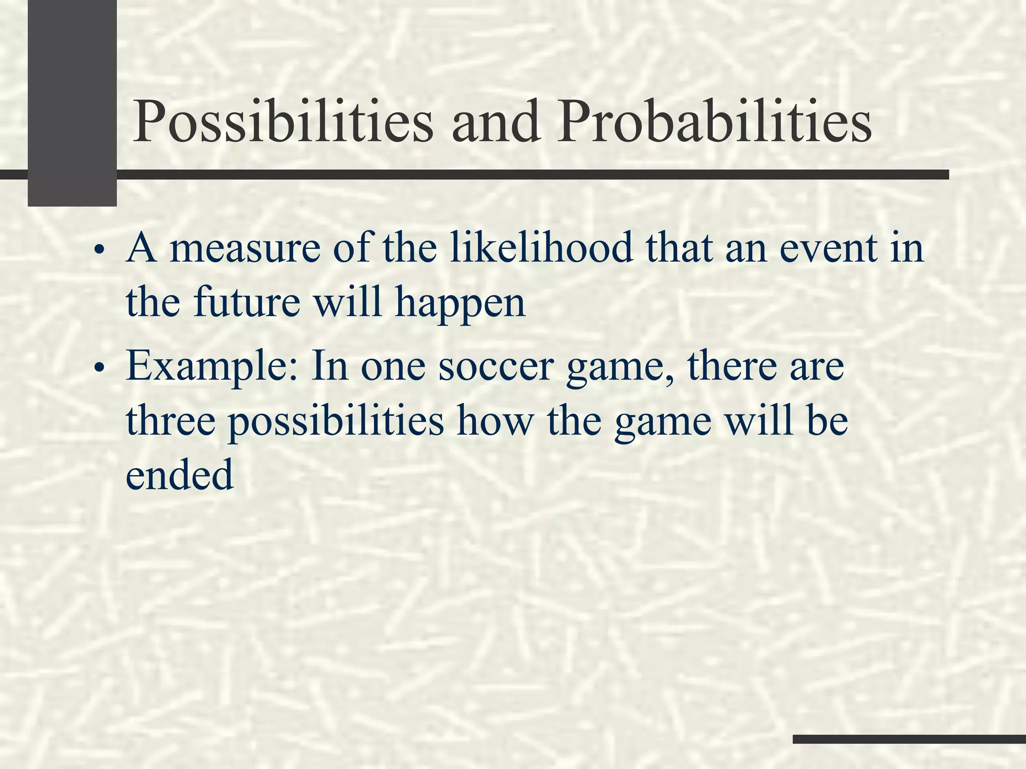 Possibilities and probalities .pdf