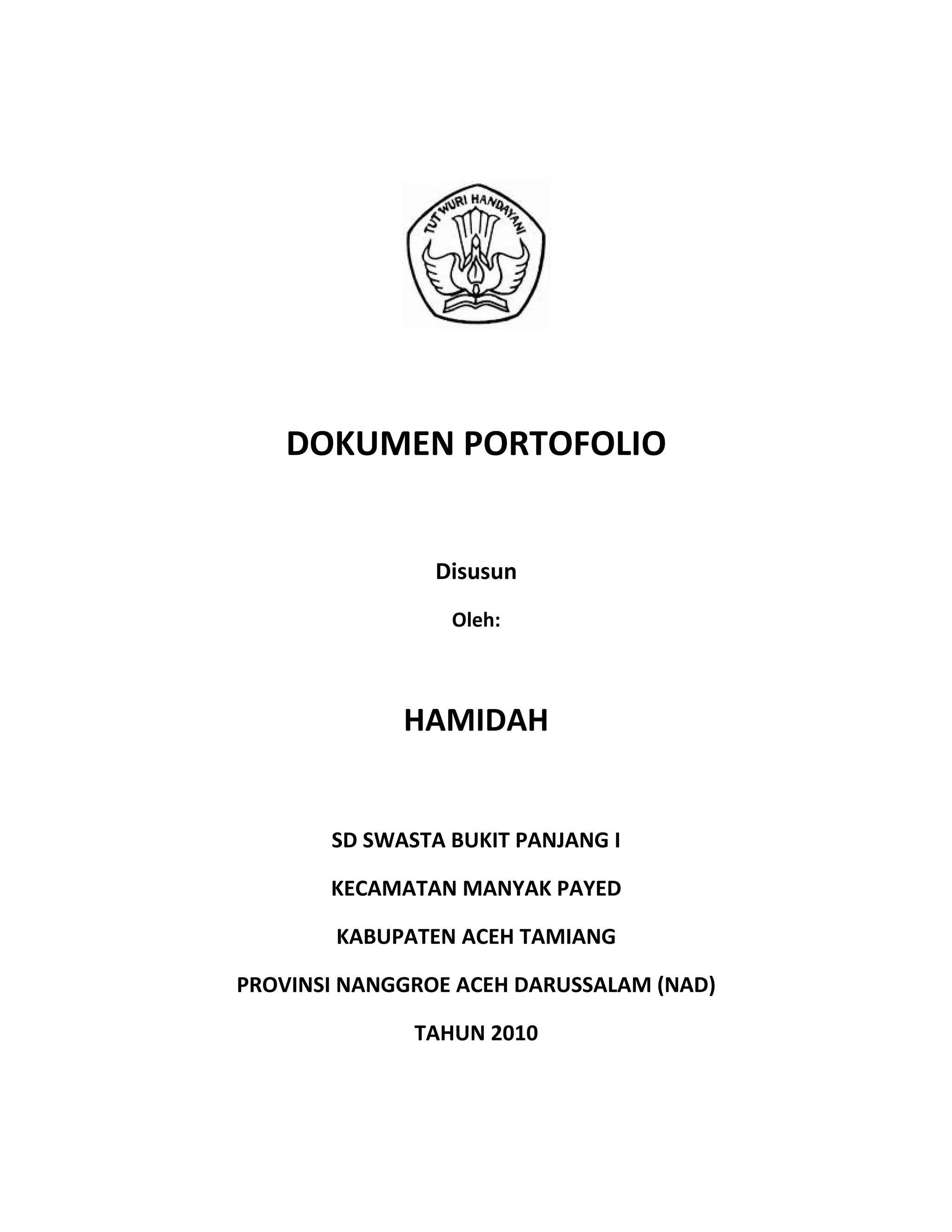 Dokumen Portofolio | DOC