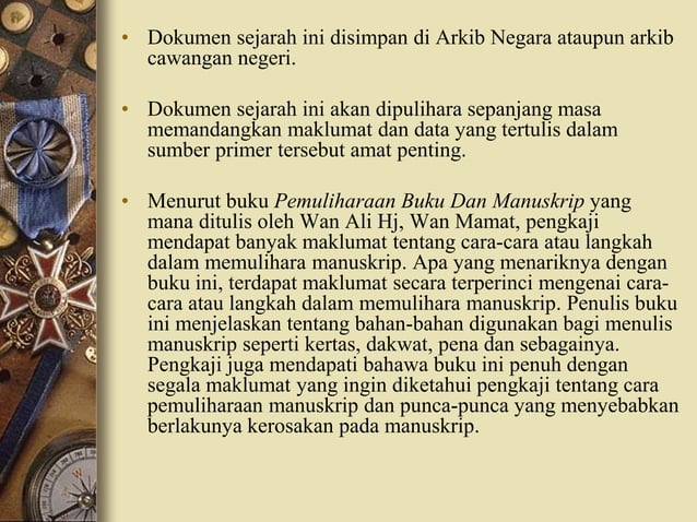 Dokumen sejarah | PPTX