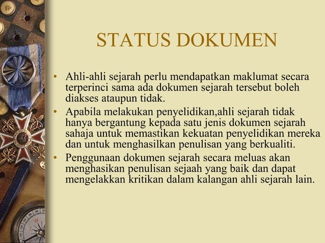 Dokumen Sejarah Pptx