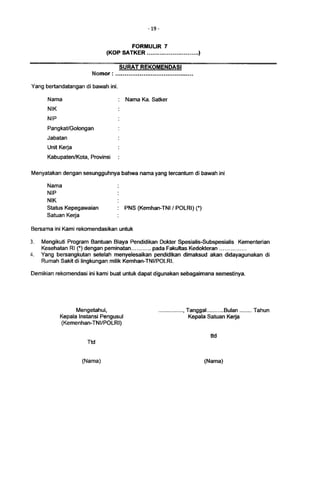 dokumen SIBK / seleksi beasiswa kemenkes | DOCX