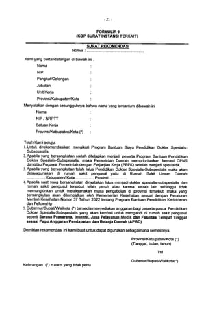 dokumen SIBK / seleksi beasiswa kemenkes | DOCX