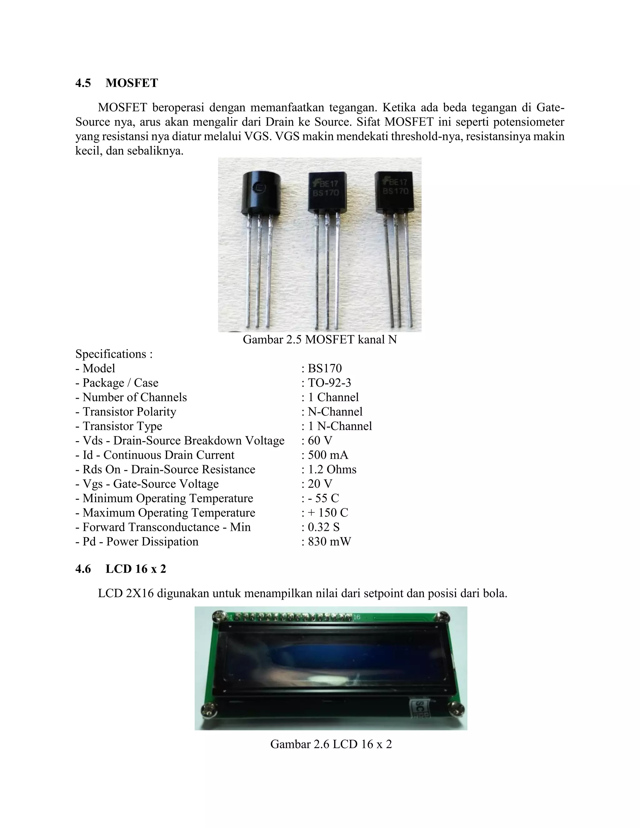 Dokumen Perancangan Sistem Kendali PID Posisi | PDF