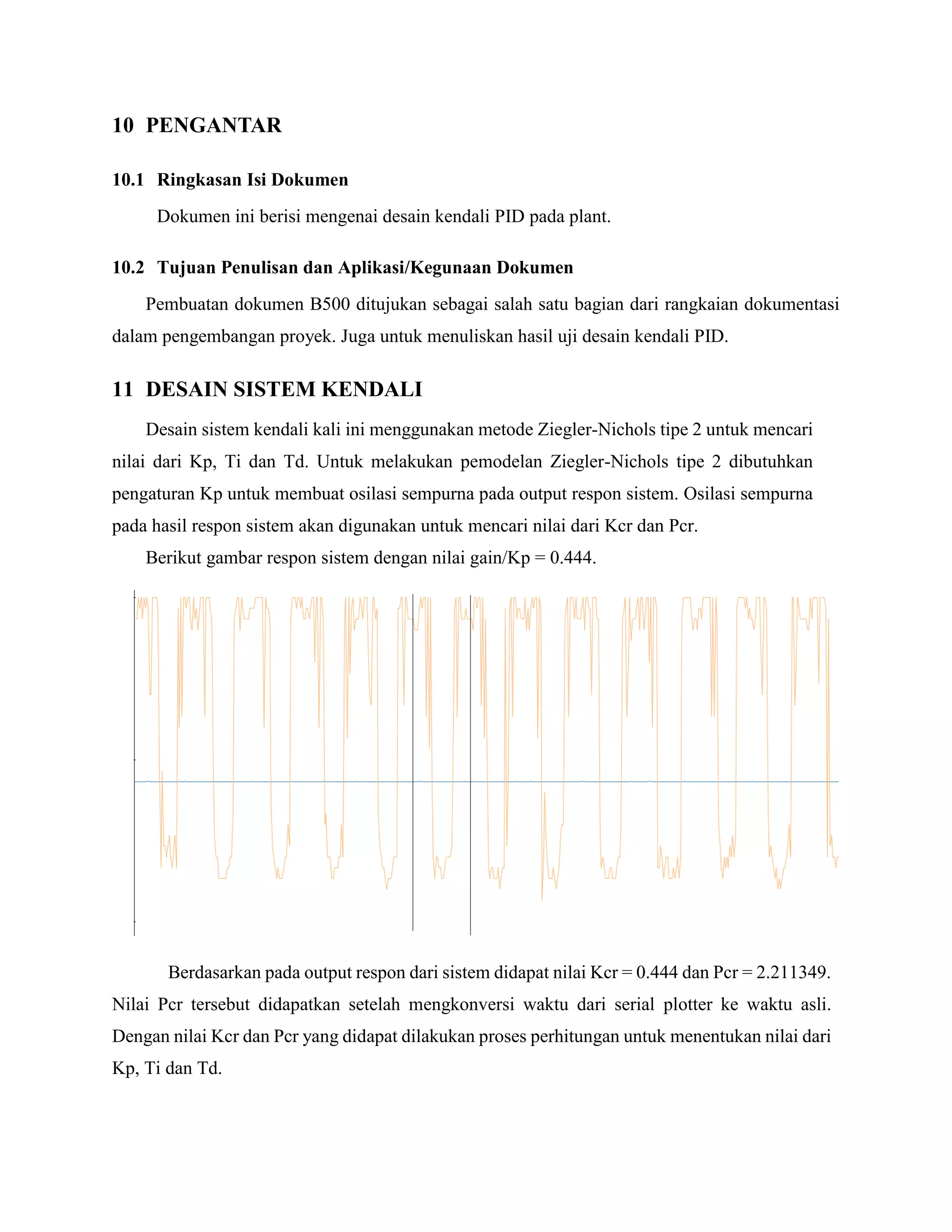 Dokumen Perancangan Sistem Kendali PID Posisi | PDF