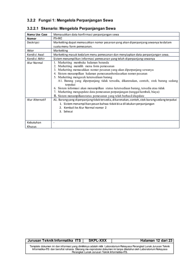 Dokumen SKPL SIPESTA | DOCX