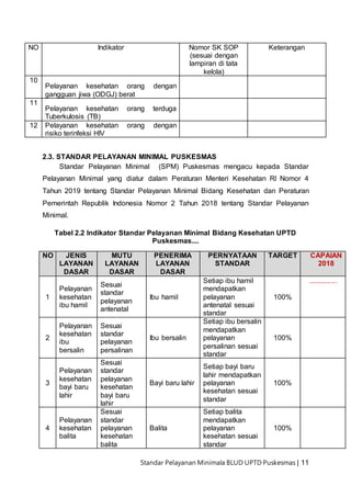 DOKUMEN SPM BLUD PUSKESMAS | DOCX