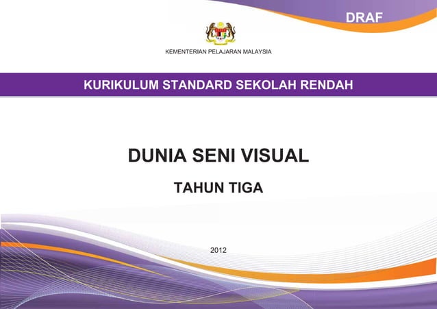 Dokumen standard dunia seni visual tahun 3 | PPT