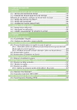 TEKNOLOGJIA E PËRPUNIMIT TË MATERIALEVE POLIMERE | PDF