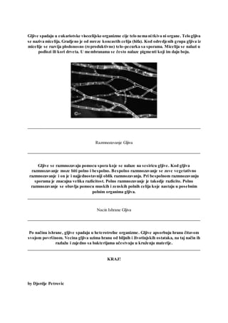 Gljive | PDF