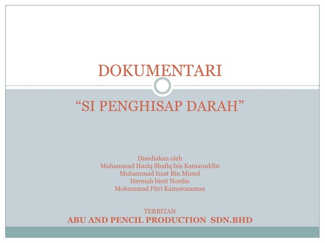 Dokumentari | PPT
