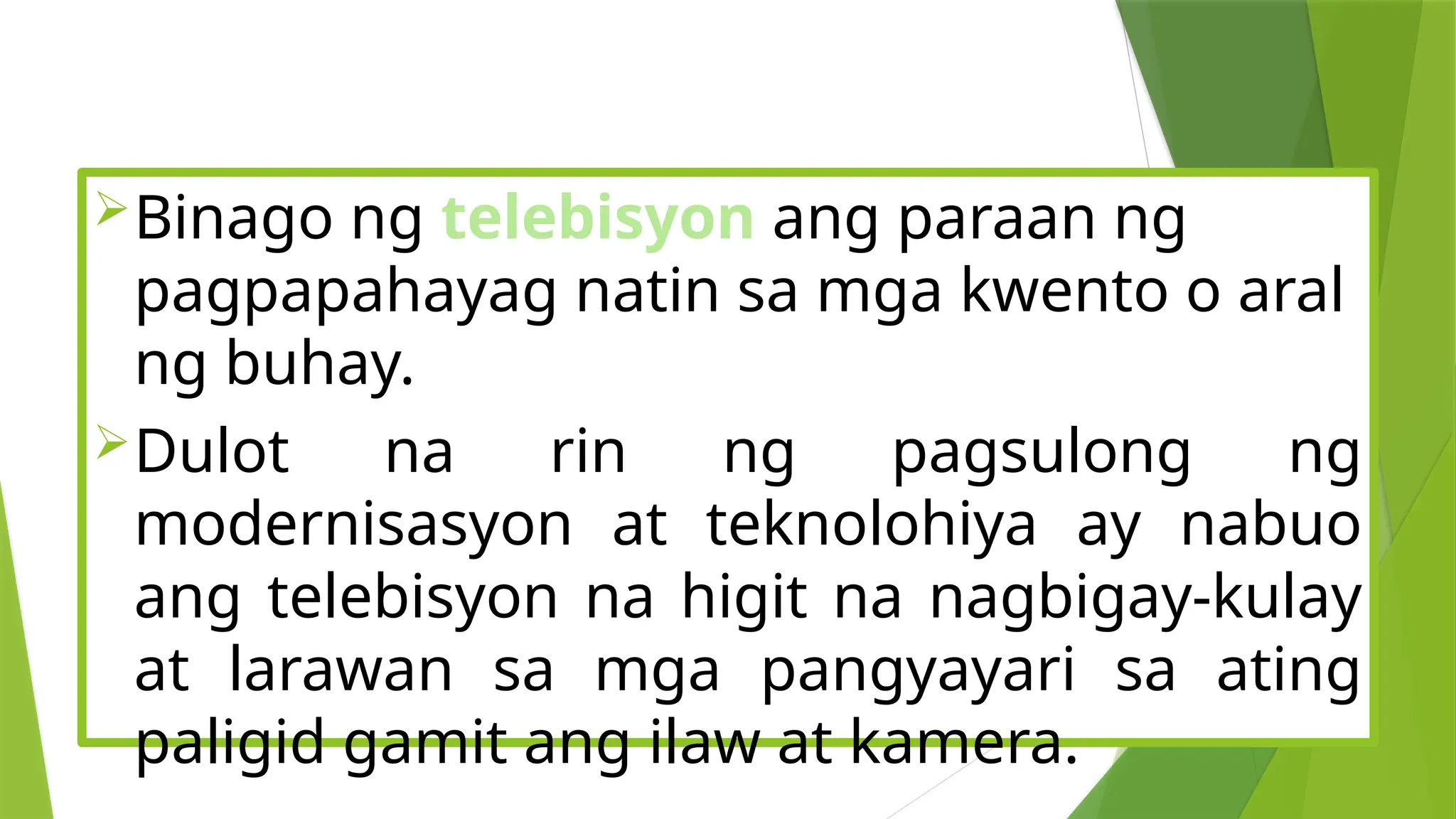 dokumentaryo Powerpoint presentation Filipino | PPTX