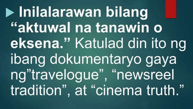 DOKUMENTARYONG PAMPELIKULA.ppt.pptx