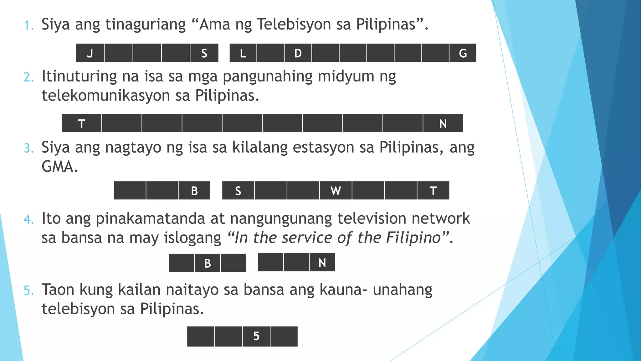 Dokumentaryong Pantelebisyon | PPTX