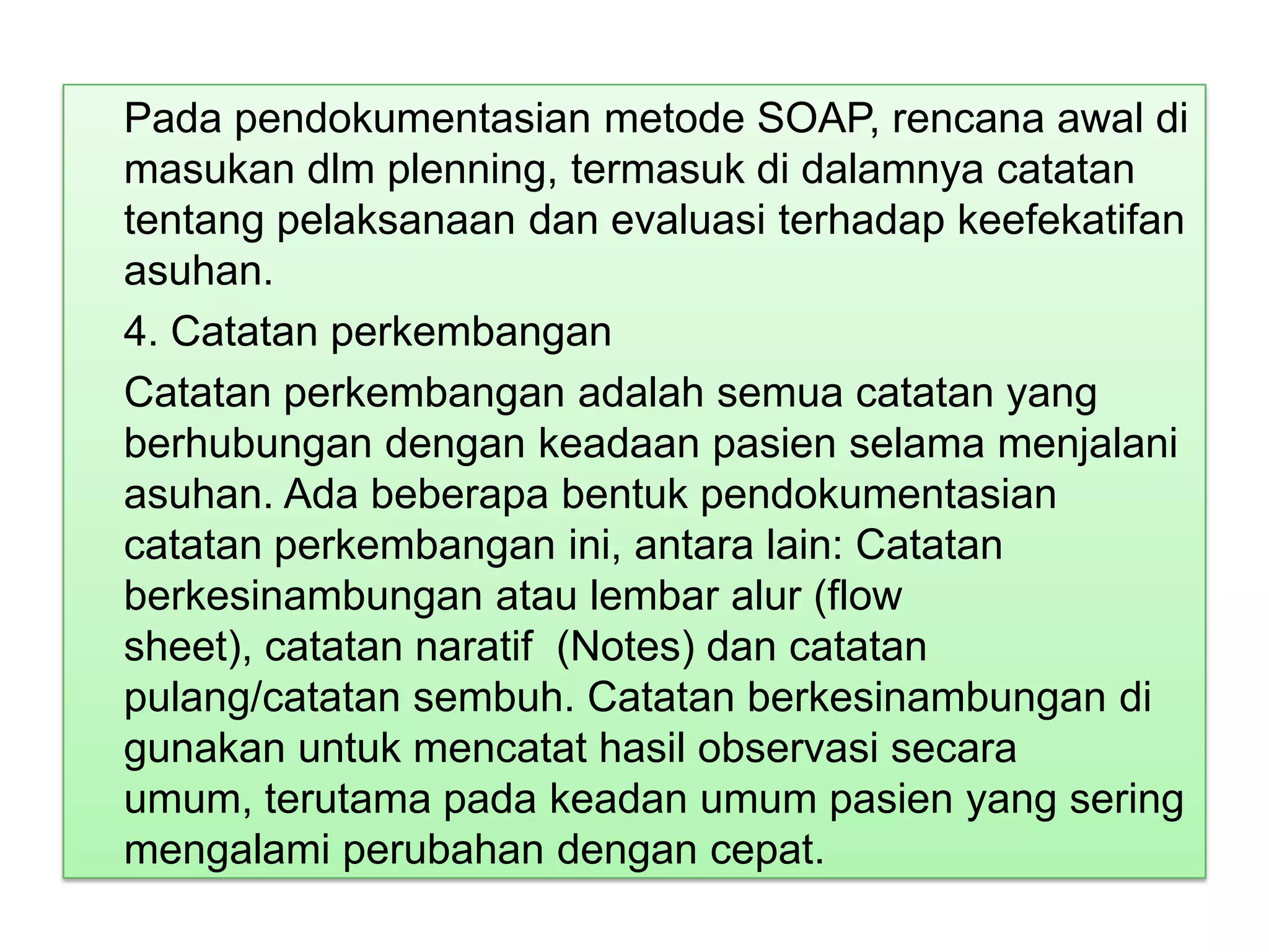 Dokumentasi kebidanan | PPTX