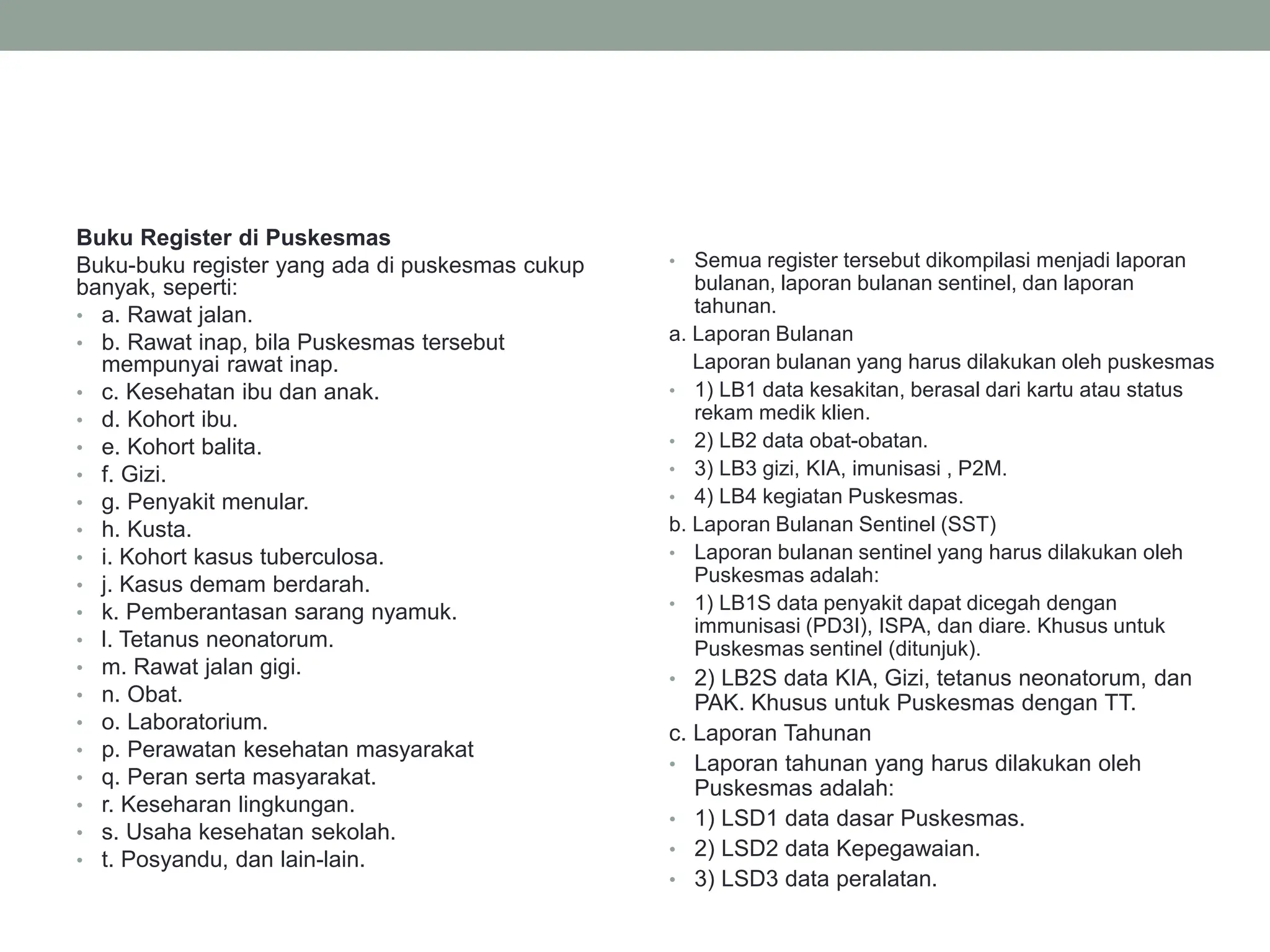 dokumentasi kebidanan sistem pengumpulan data rekam medik dan sistem dokumentasi pelayanan | PPTX