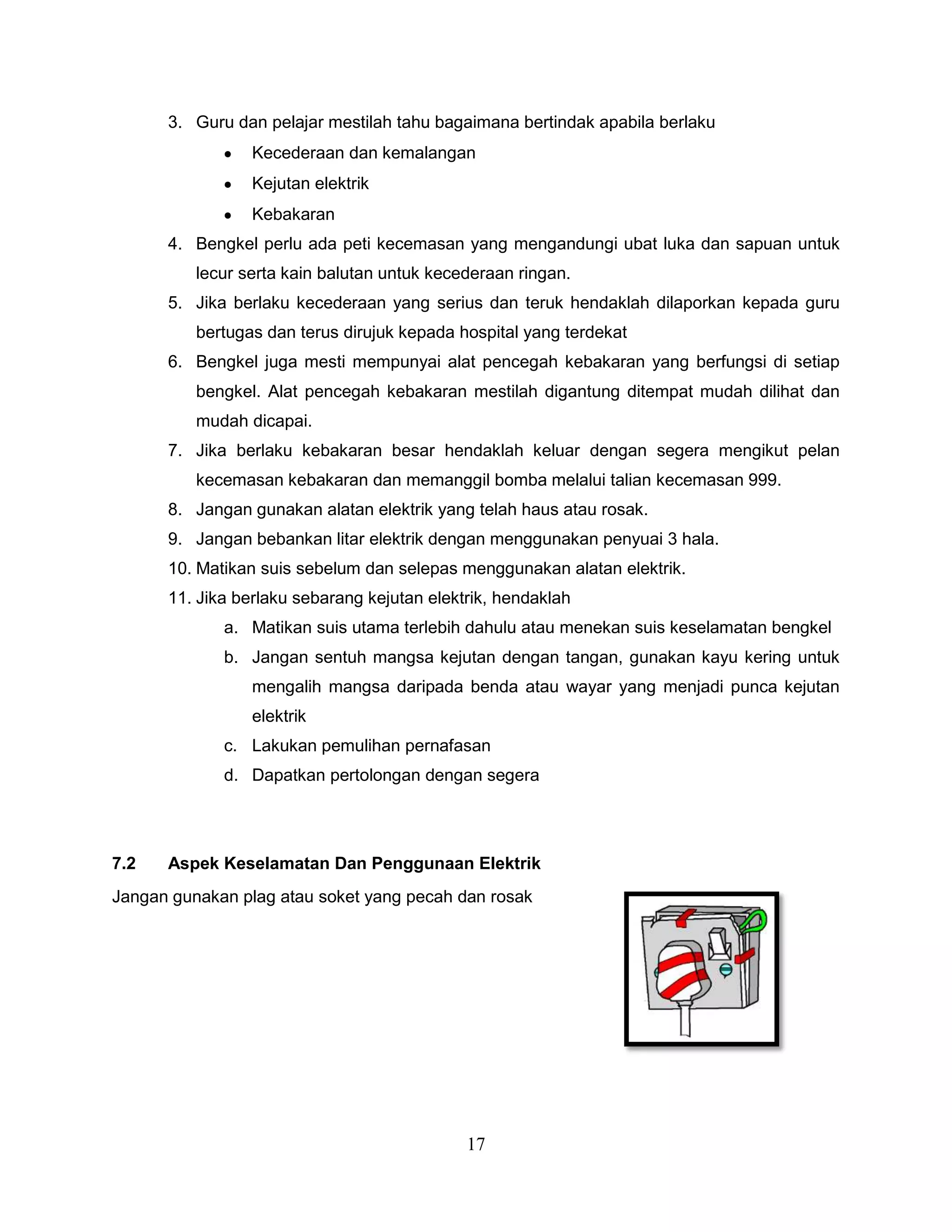 Dokumentasi keselamatan | DOCX