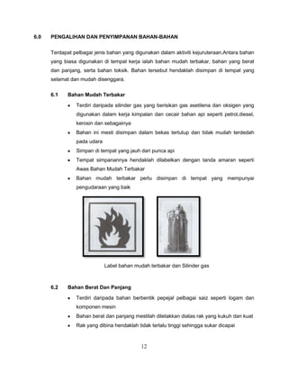 Dokumentasi keselamatan | DOCX