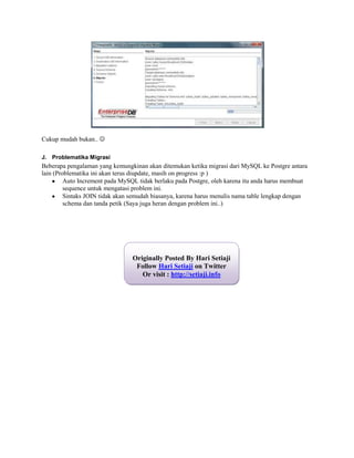 Tutorial Postgre SQL | PDF