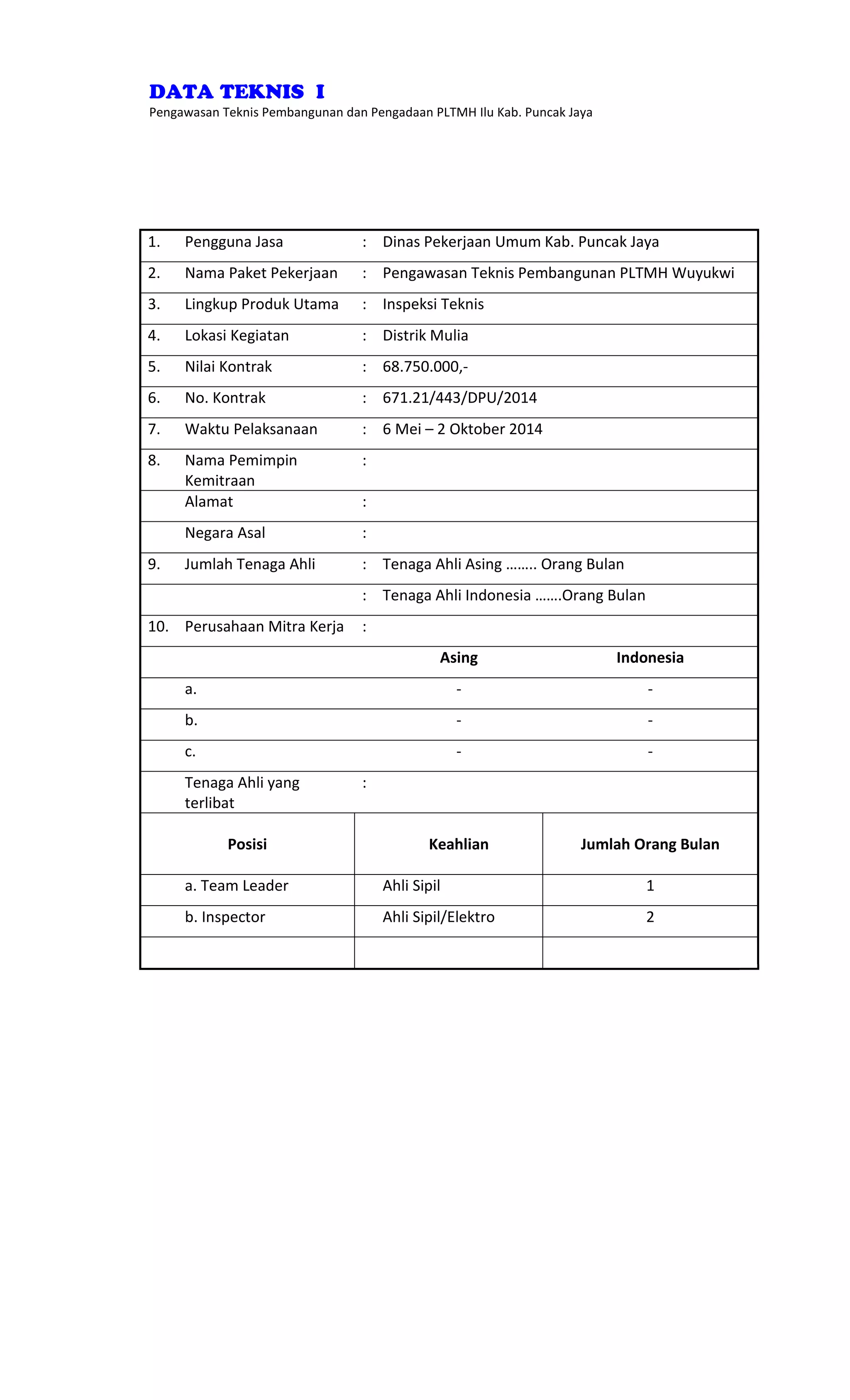 Dokumen teknis cendana | PDF