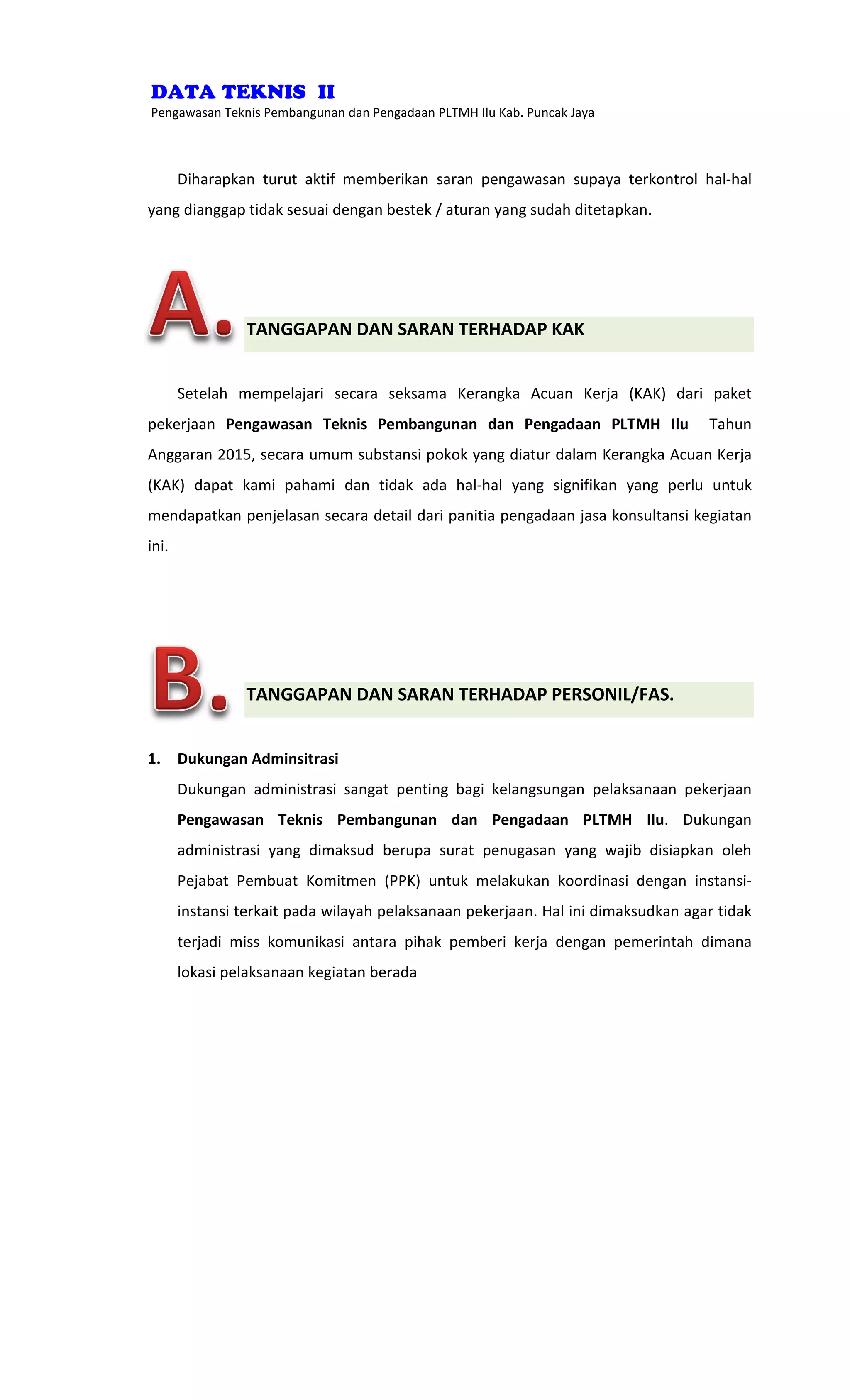 Dokumen teknis cendana | PDF