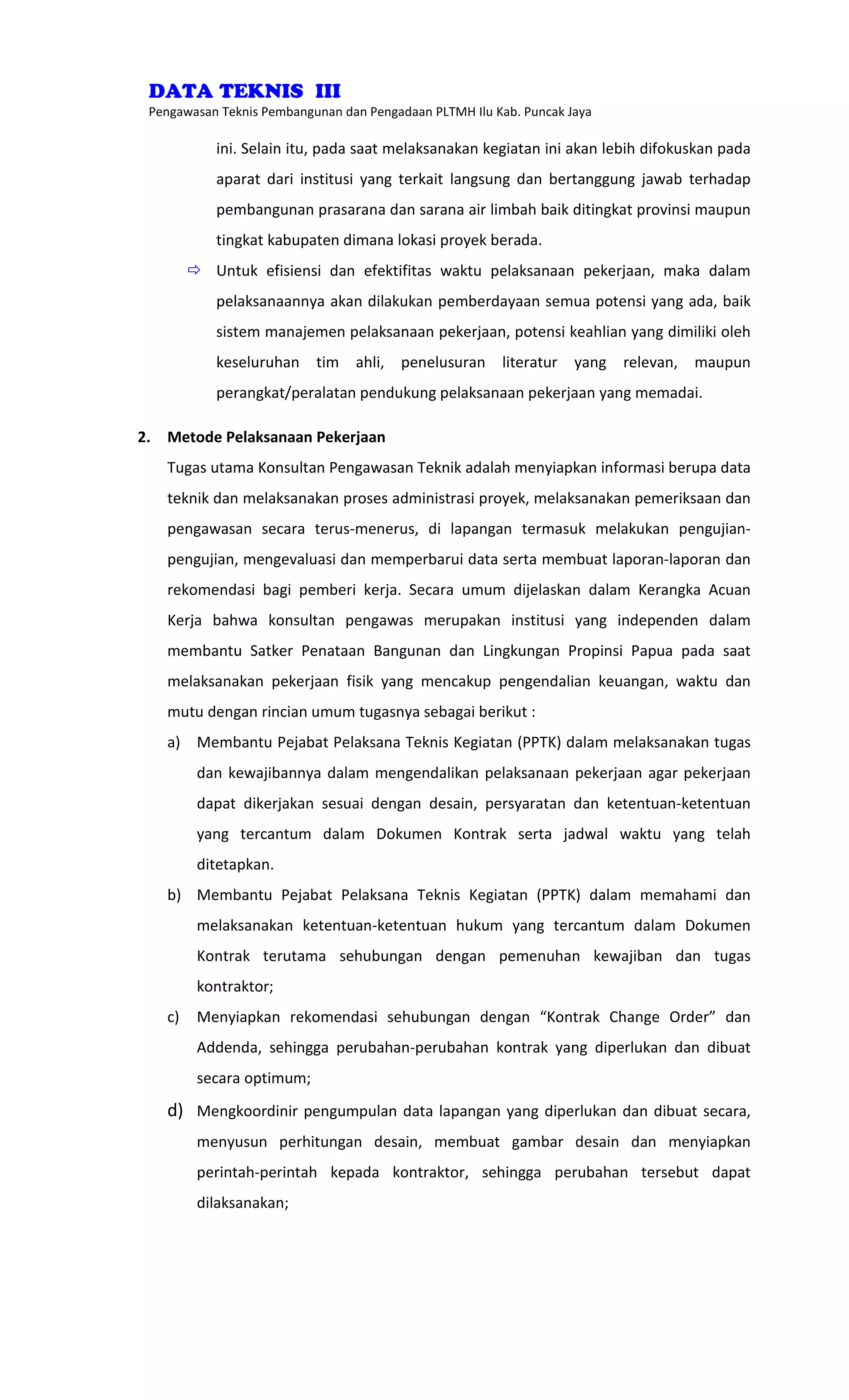 Dokumen teknis cendana | PDF