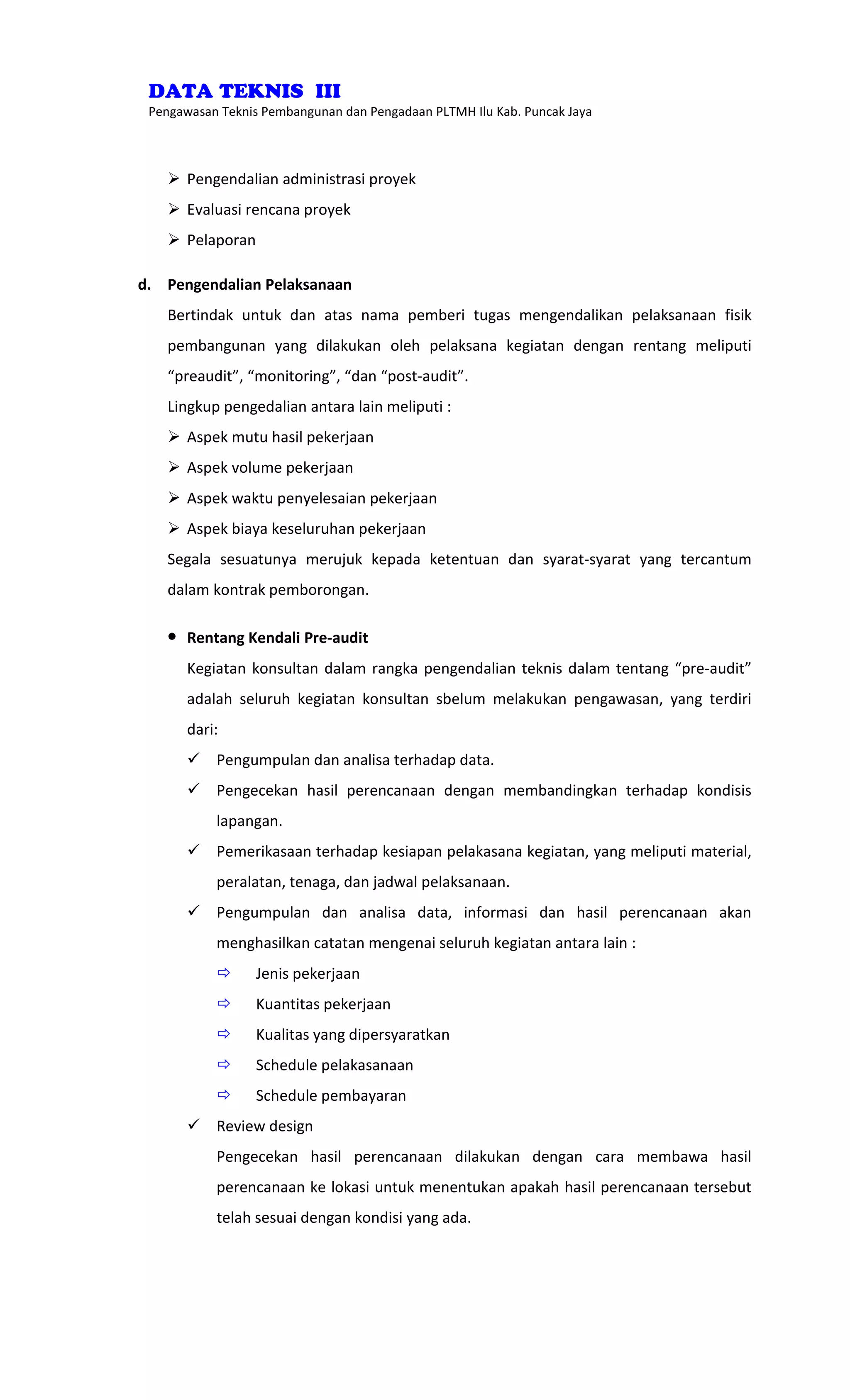 Dokumen teknis cendana | PDF