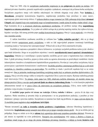 D o k u m e n t i socijalnog nauka crkve | DOC