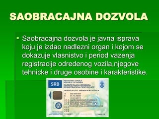 Dokumenti vozila | PPT