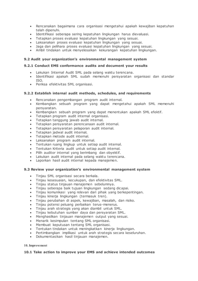 Dokumen wajib iso 9001 2015 | PDF