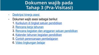 Dokumen wajib pada Pra Visitasi Akredita | PPT