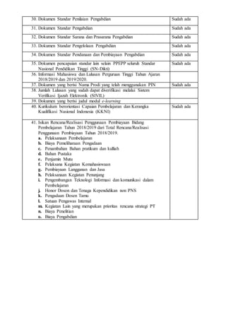 Dokumen yang harus disiapkan dlm bentuk pdf | DOC