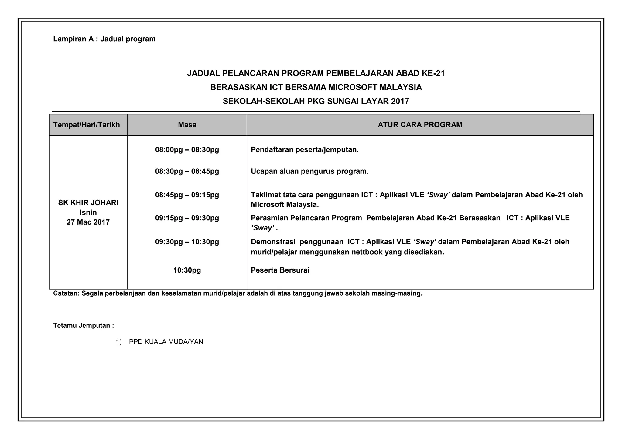 Dokumentasi Program Pembelajaran Abad Ke 21 Bersama Microsoft Malaysia ...