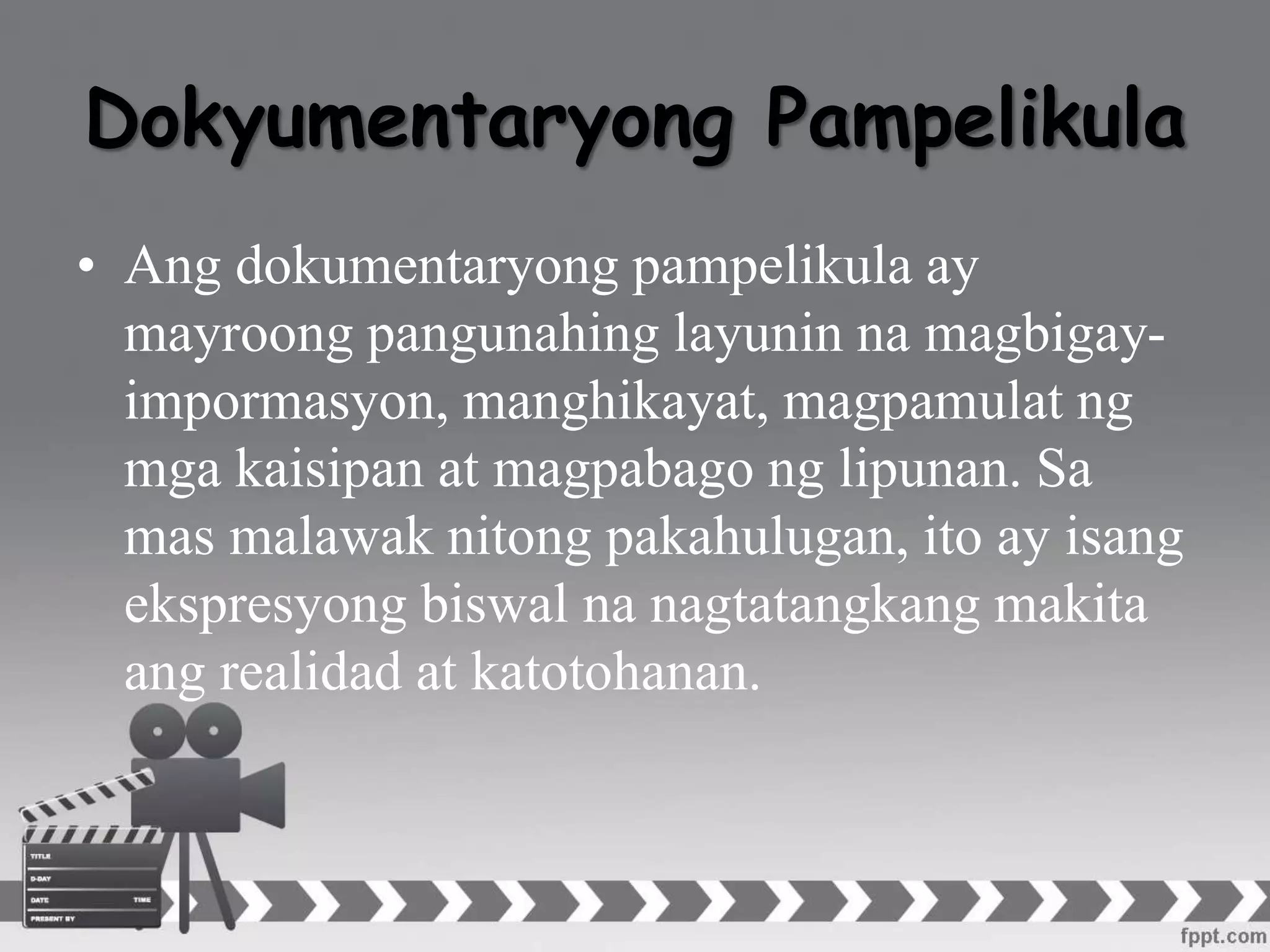 Dokyumentaryong_Pampelikula_vs_Dokyument.ppt