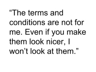 The Design of Better Consumer-Facing Disclosures | PPTX