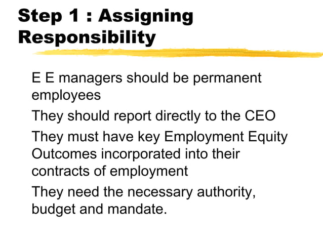 DoL 10 Steps to EE plan | PPT