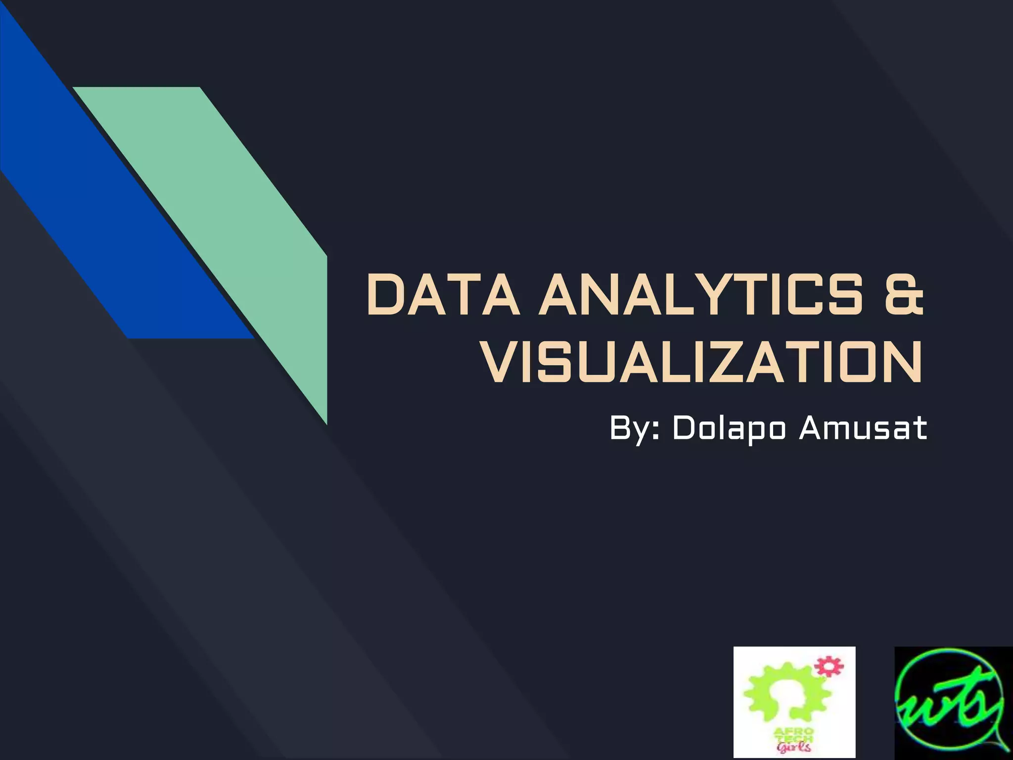Data Analytics And Visualization Introduction Pptx Databases Computer Software And