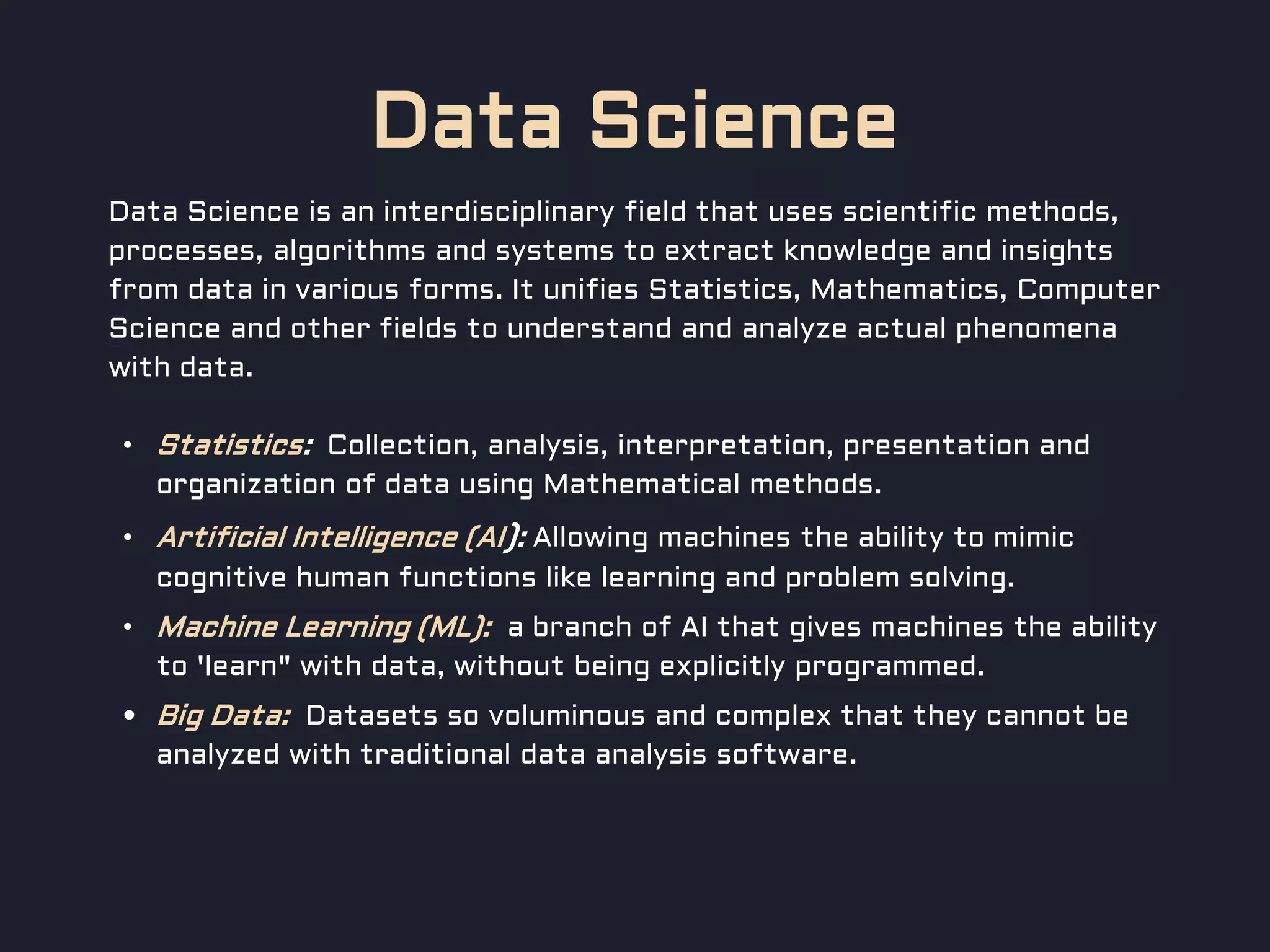 Data Analytics And Visualization Introduction Pptx Databases