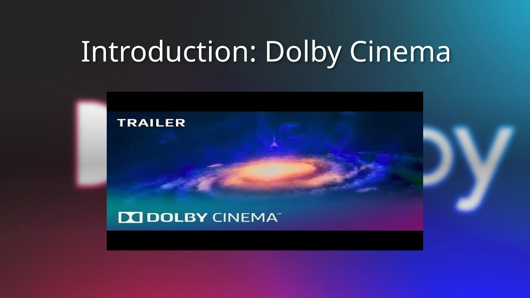 Dolby Digital System features Comparison | PPTX