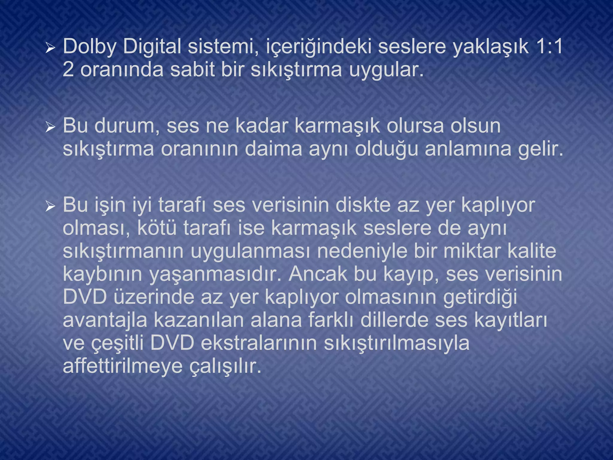 Dolby sound encoders | PDF