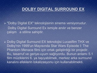 Dolby sound encoders | PDF