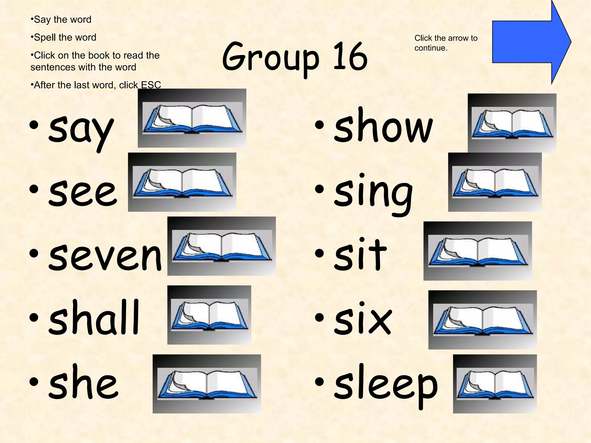Dolch's Basic Sight Words | PPT