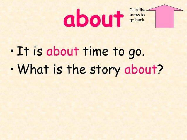 Dolch's Basic Sight Words | PPT