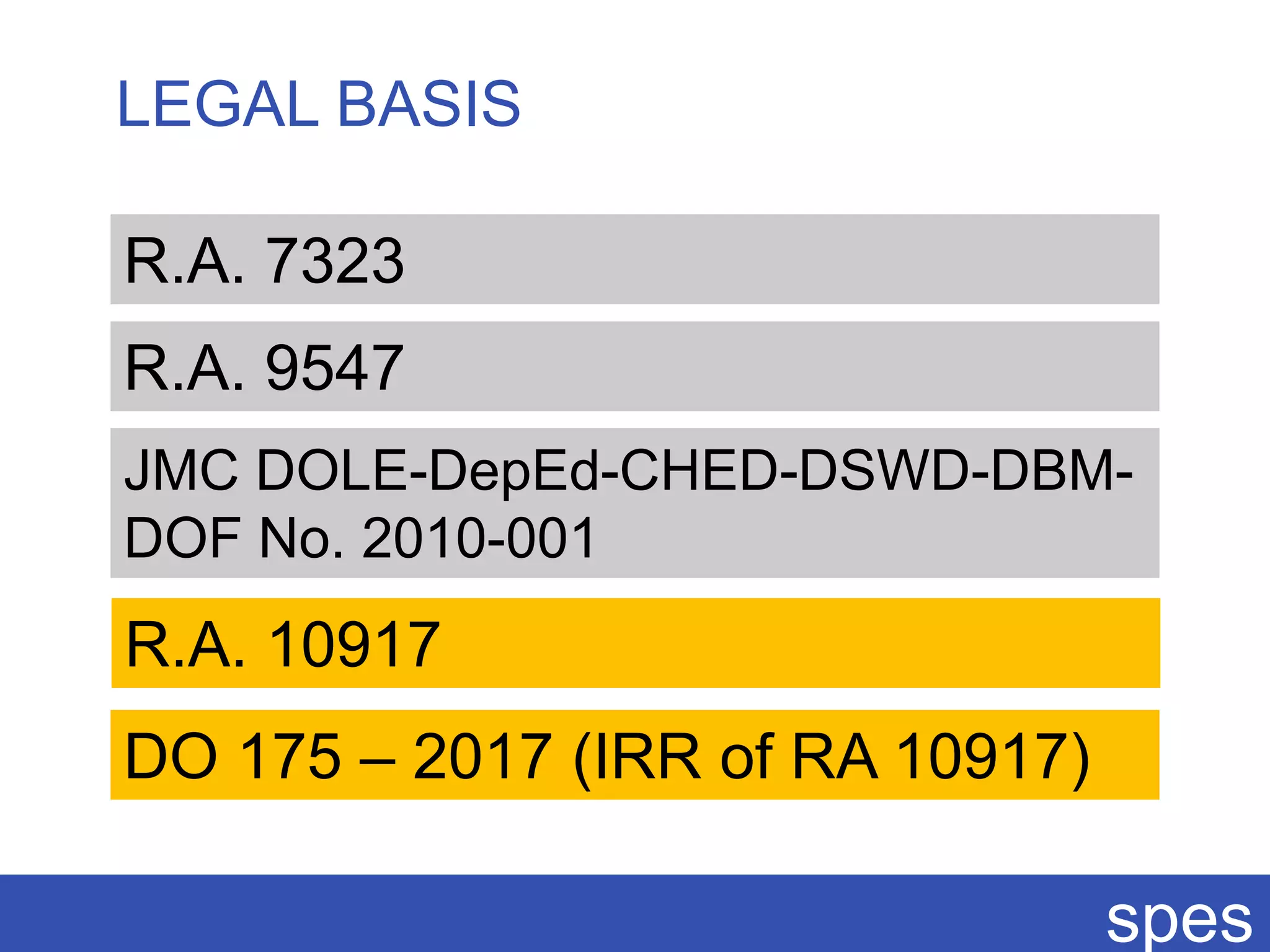 DOLE Employment Programs | PPTX