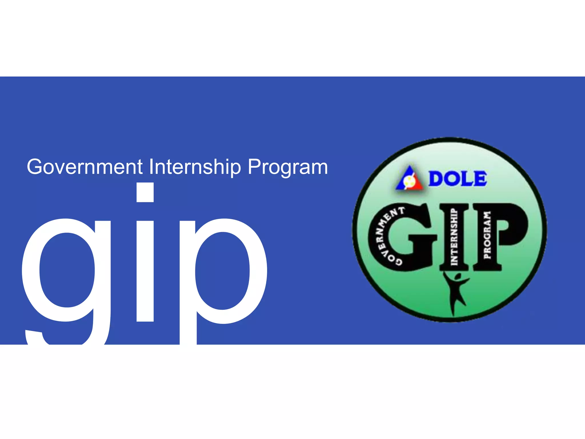 DOLE Employment Programs | PPTX