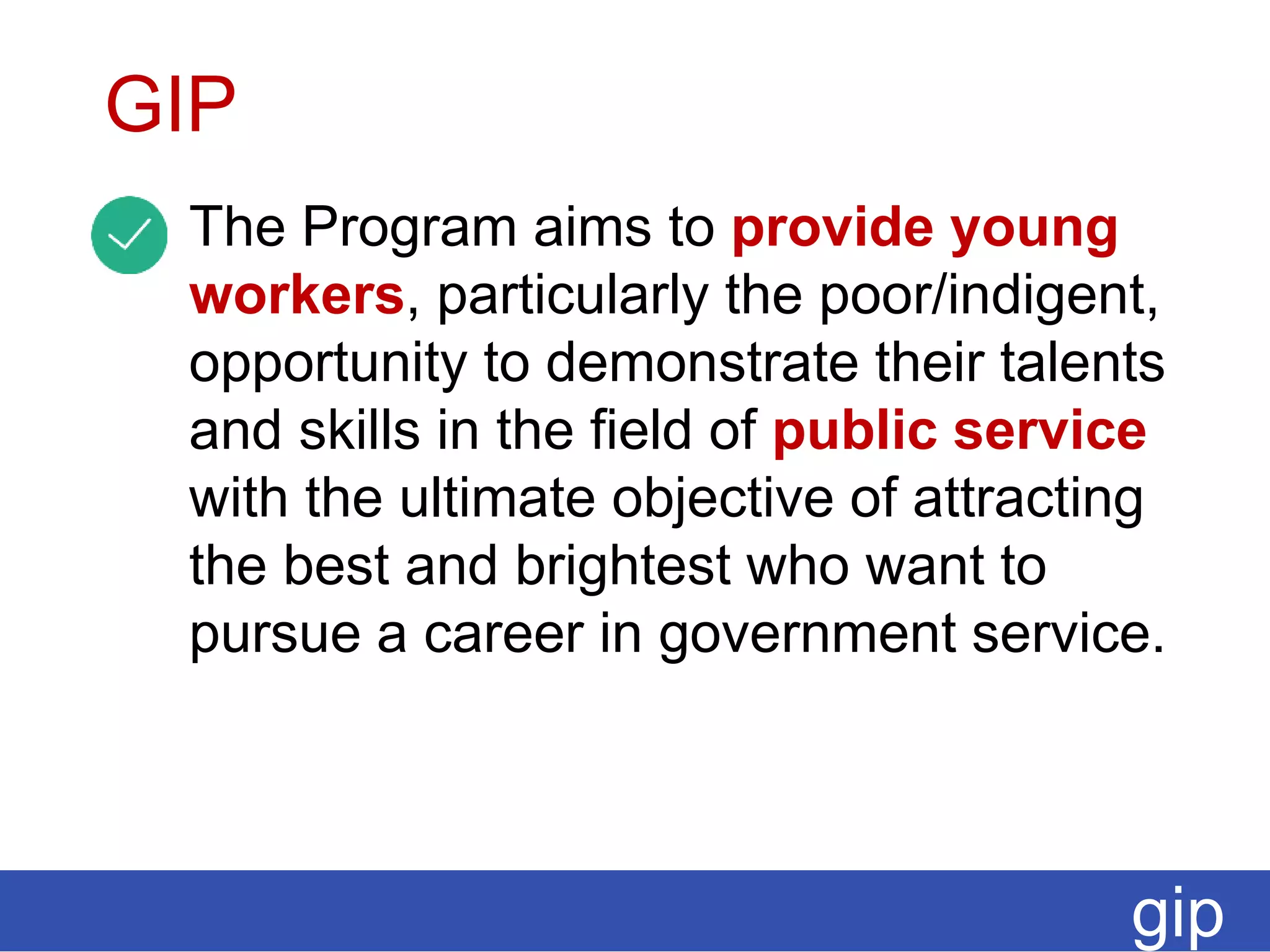 DOLE Employment Programs | PPTX