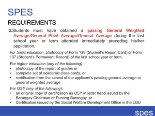 DOLE Employment Programs | PPTX